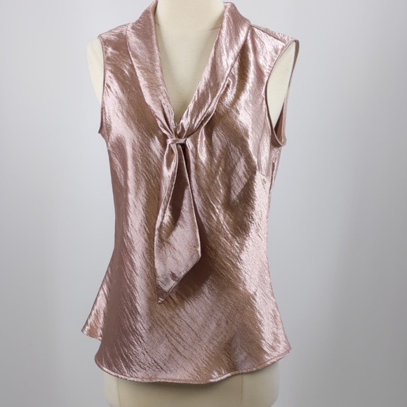 Tahari | Tops | Tahari Arthur S Levine Pink Topsz Ps | Poshmark